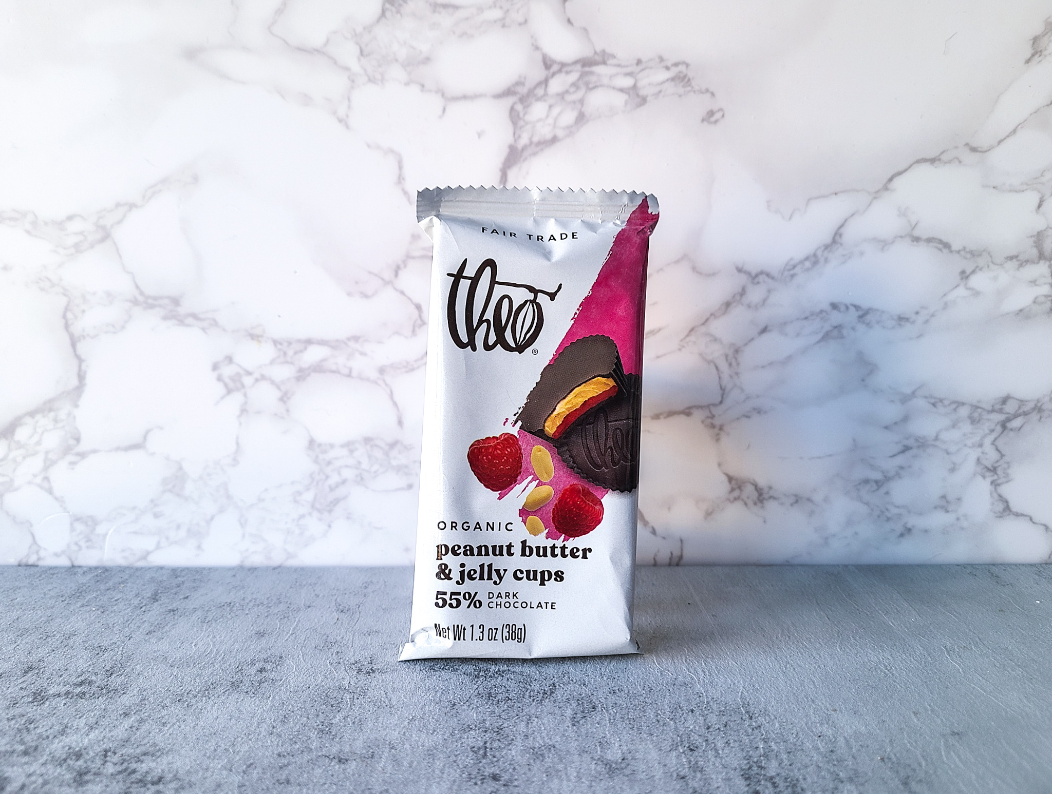 Theo Chocolate Peanut Butter and Jelly Cups Review